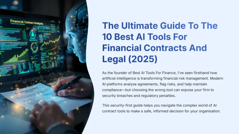 Best 10 AI Tools For Contracts & Legal: Ultimate Guide for Finance ...