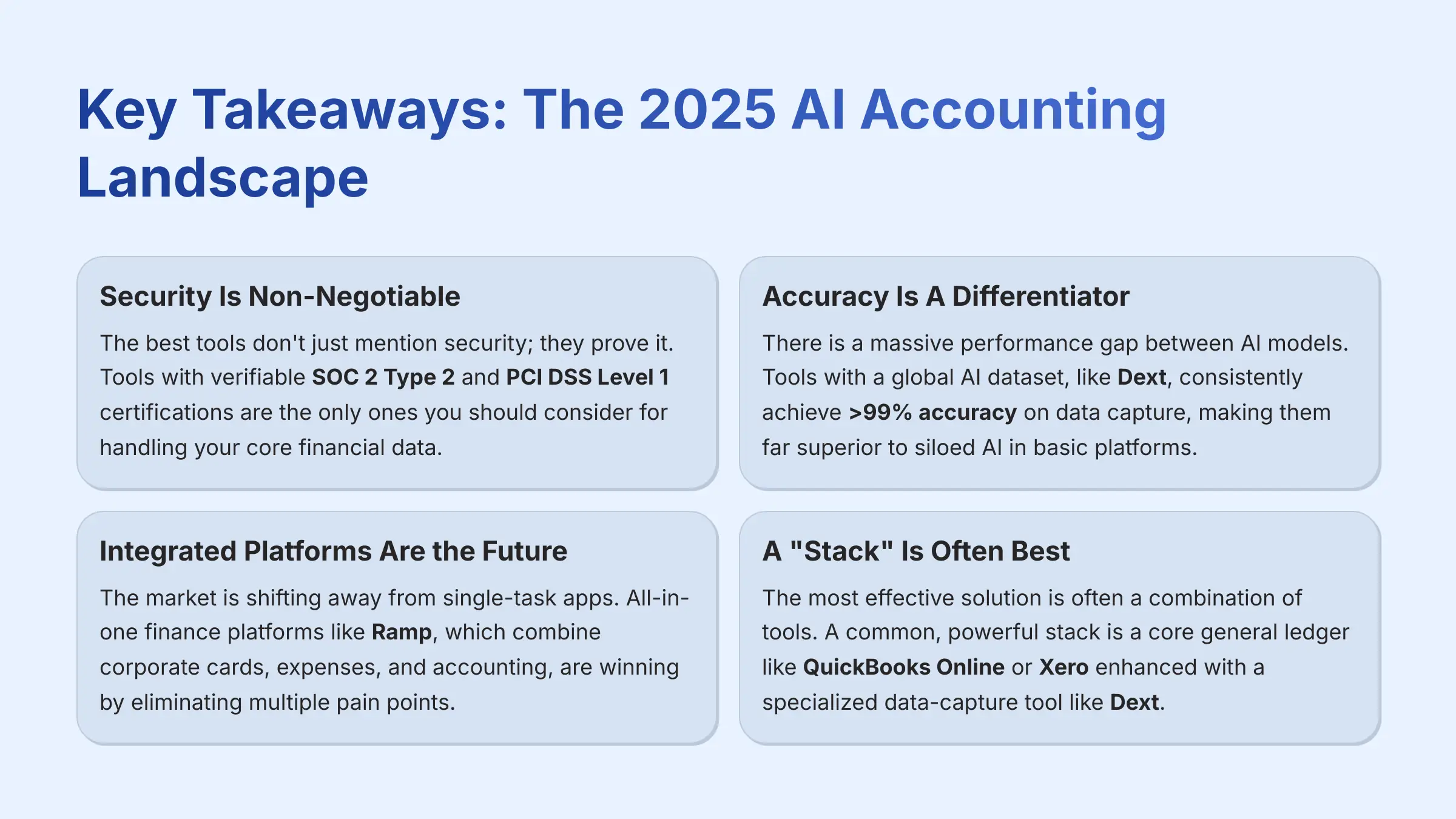 Best 10 AI Tools For Accounting & Bookkeeping 2025: A Security-Focused ...