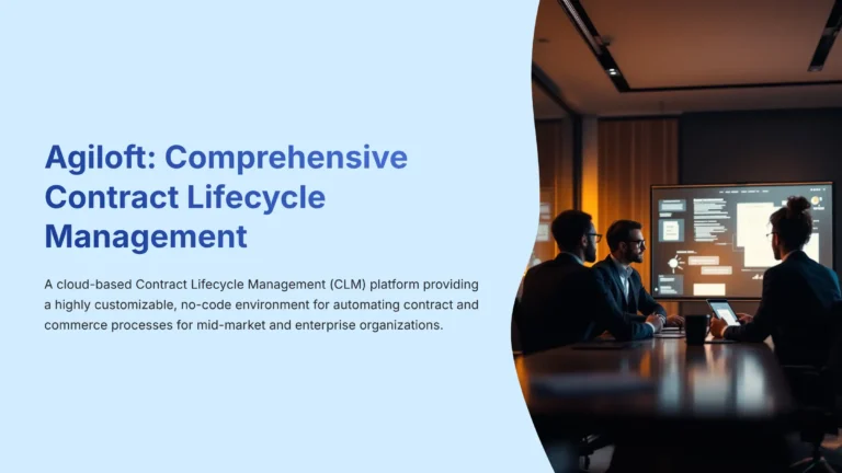 Agiloft Overview and Features: A Comprehensive Technical Documentation ...