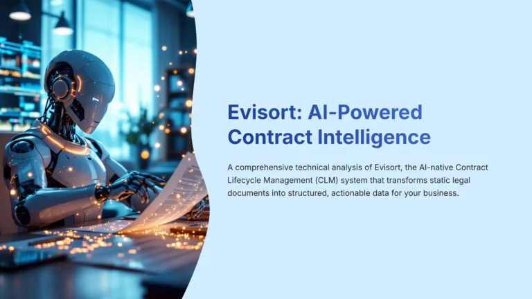 Evisort Overview and Features: A Comprehensive Technical Analysis (2025 ...