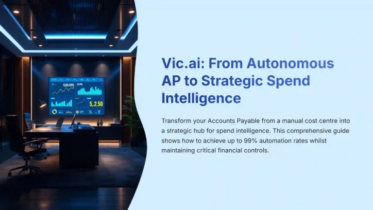 Vic.ai Tutorials and Usecase: Autonomous AP to Strategic Spend ...